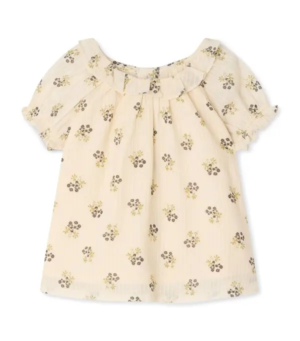 Bonpoint Cotton Floral Blouse