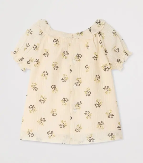 Bonpoint Cotton Floral Blouse