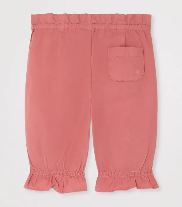 Bonpoint Cotton Frill-detail Leggings
