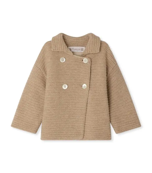 Bonpoint Wool-cotton Reversible Jacket