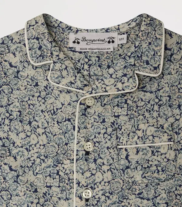 Bonpoint Organic Cotton Floral Pyjamas