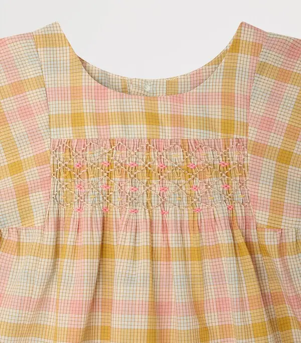 Bonpoint Cotton Check Top
