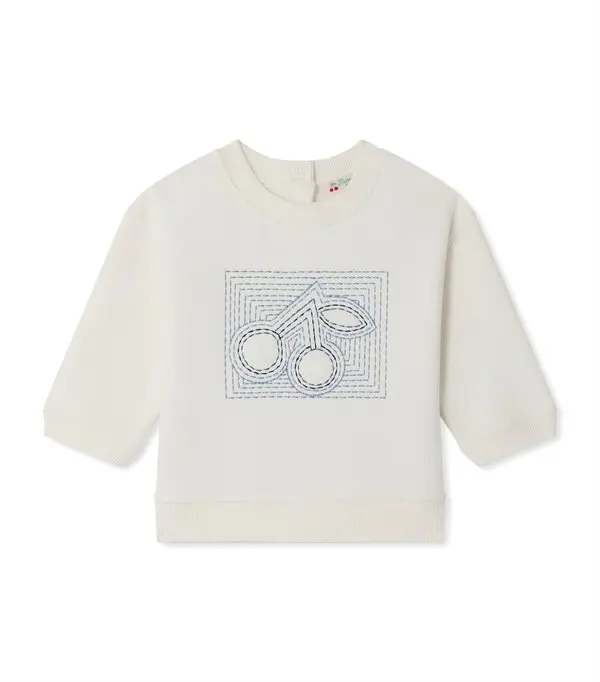 Bonpoint Embroidered Cherry T-shirt