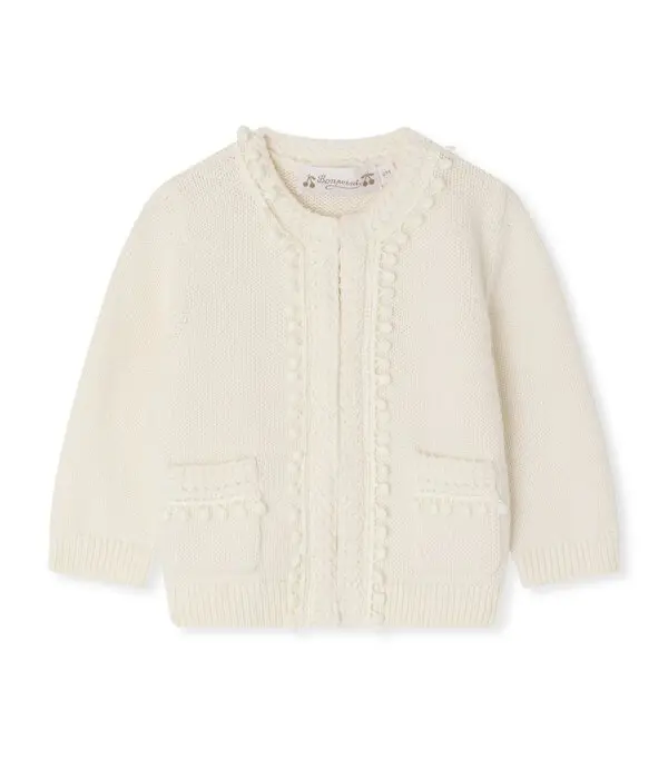 Bonpoint Cotton-cashmere Cardigan