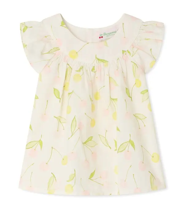 Bonpoint Cherry Print Lala Blouse - Pink