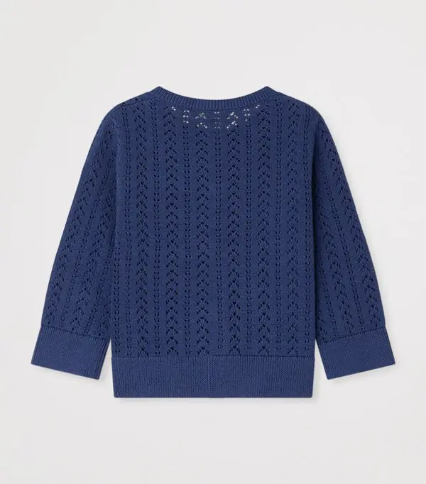 Bonpoint Cotton Cardigan