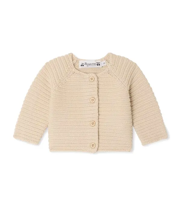 Bonpoint Cotton Cardigan