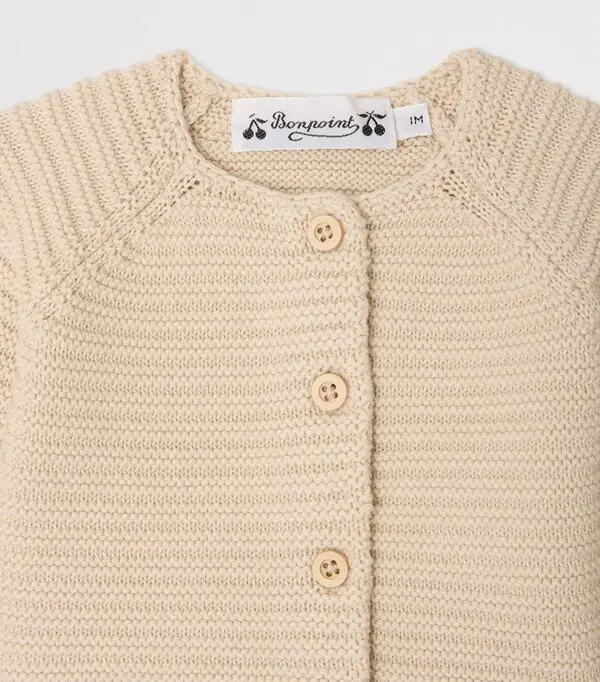 Bonpoint Cotton Cardigan