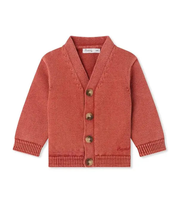 Bonpoint Wool V-neck Cardigan