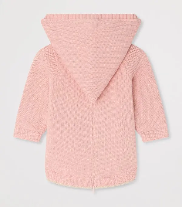 Bonpoint Cotton Longline Hoodie