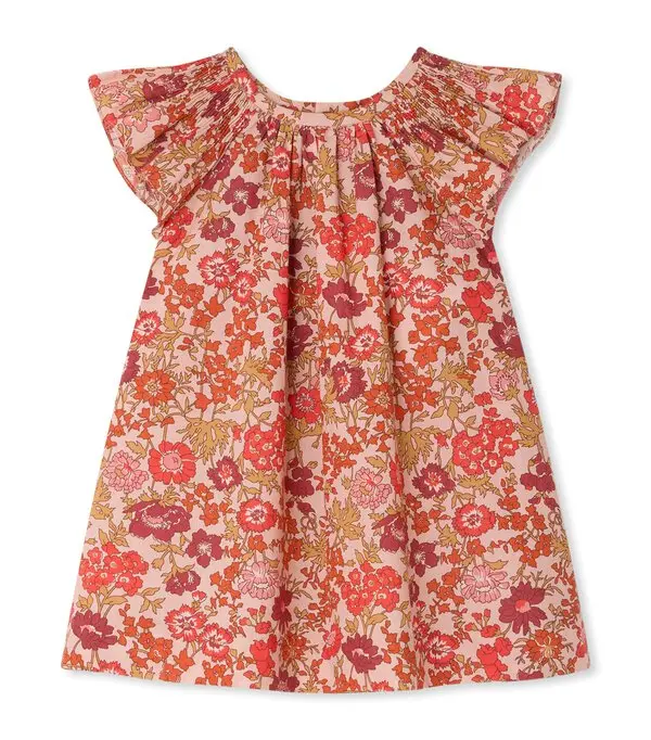 Bonpoint Cotton Floral Print Dress