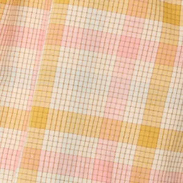 Bonpoint Cotton Check-print Smocked Dress