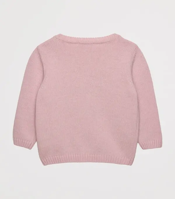 Trotters Wool-blend Grace Rocking Horse Sweater