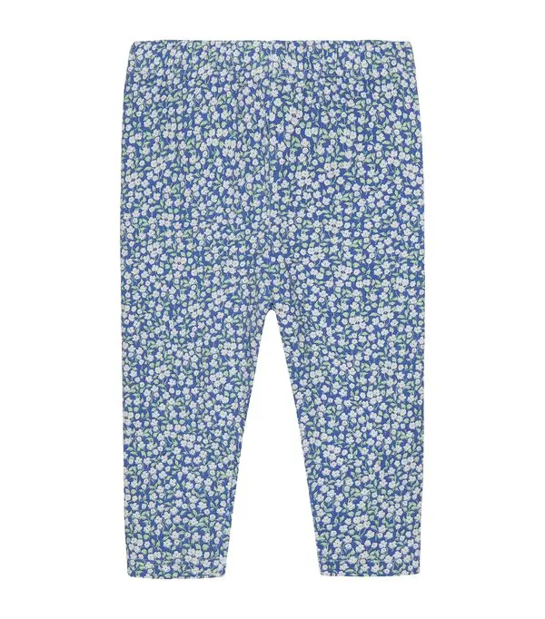 Trotters Stretch-cotton Liberty Print Leggings - Blue