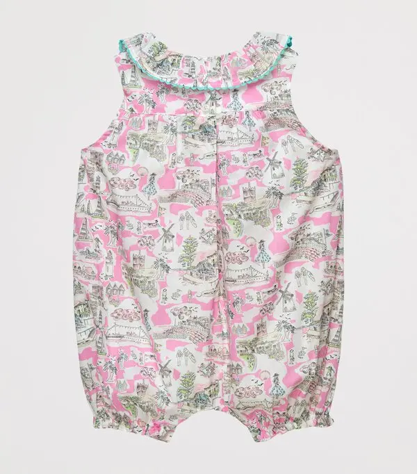 Trotters Cotton Holiday Scenes Playsuit