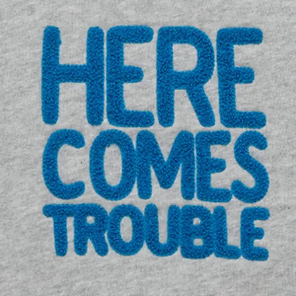 Trotters Cotton Here Comes Trouble Sweatshirt