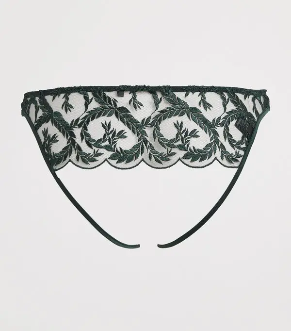 COCO DE MER Lace Arletta Open Briefs