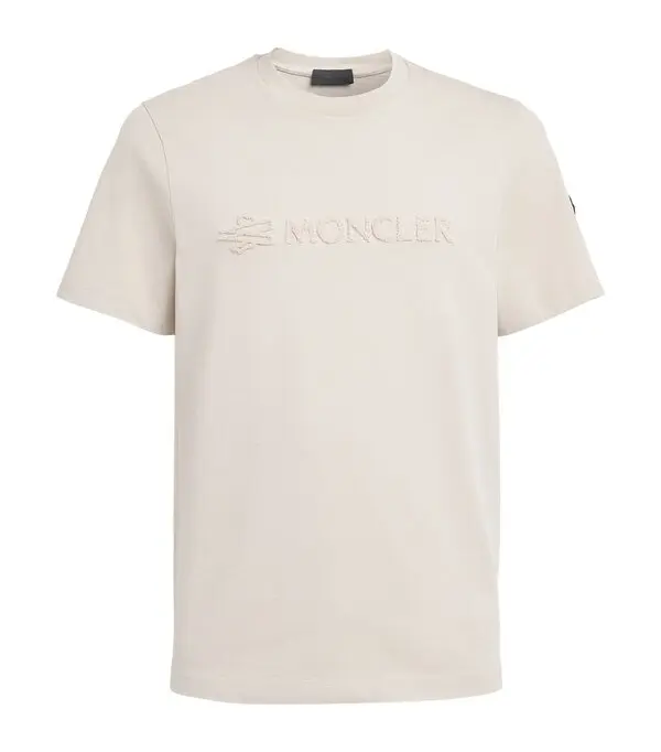 Moncler Cotton Logo Patch T-shirt