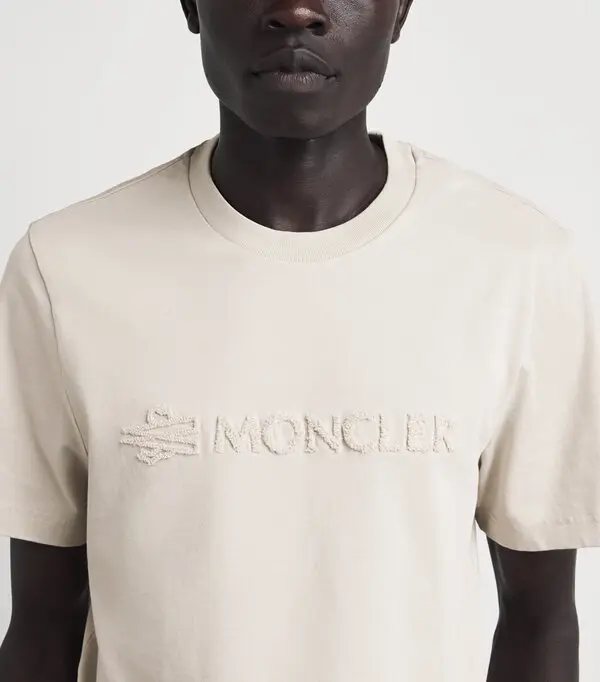 Moncler Cotton Logo Patch T-shirt