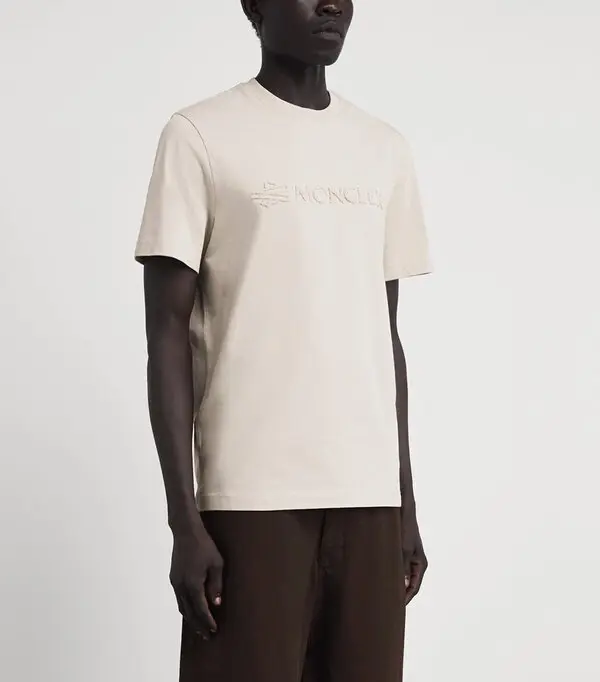 Moncler Cotton Logo Patch T-shirt