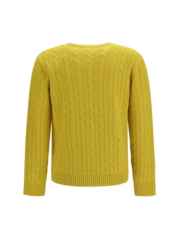 Valentino Garavani Vlogo Cable-knit Cashmere Sweater