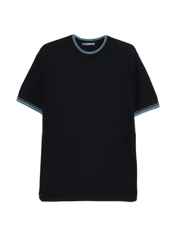 PEOPLE OF SHIBUYA Mini Sweater For - Navy