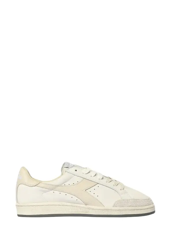 DIADORA 100% Bovine Leather Sneakers - White