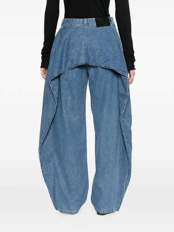 Loewe Draped Denim Jeans
