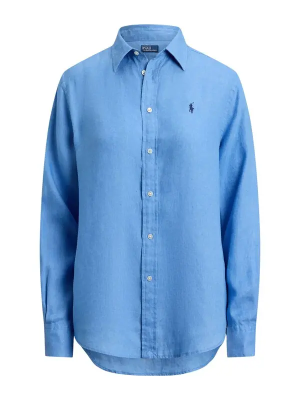 Ralph Lauren Linen Shirt For Perfect - Navy