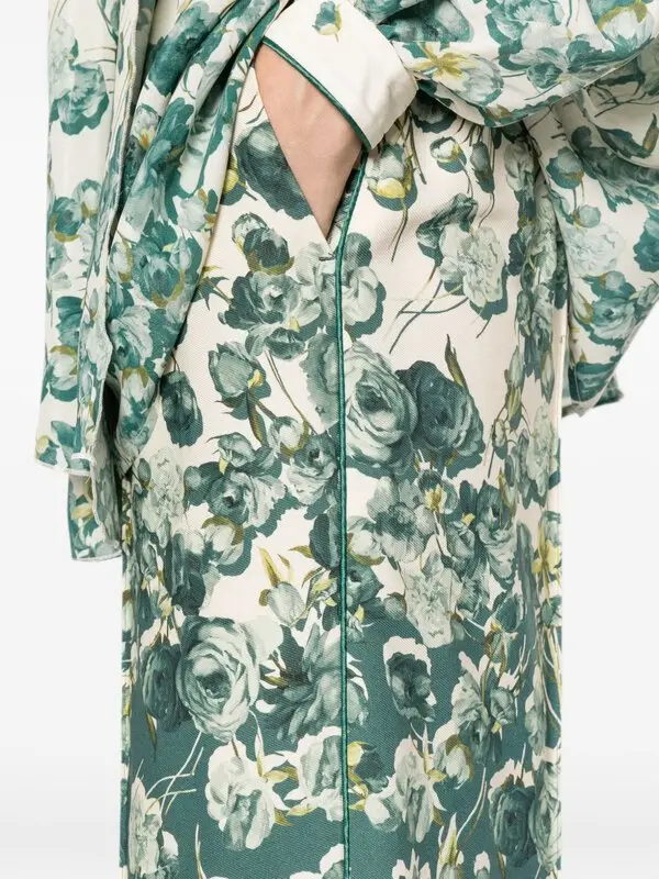 F.R.S FOR RESTLESS SLEEPERS Printed Wide-leg Trousers