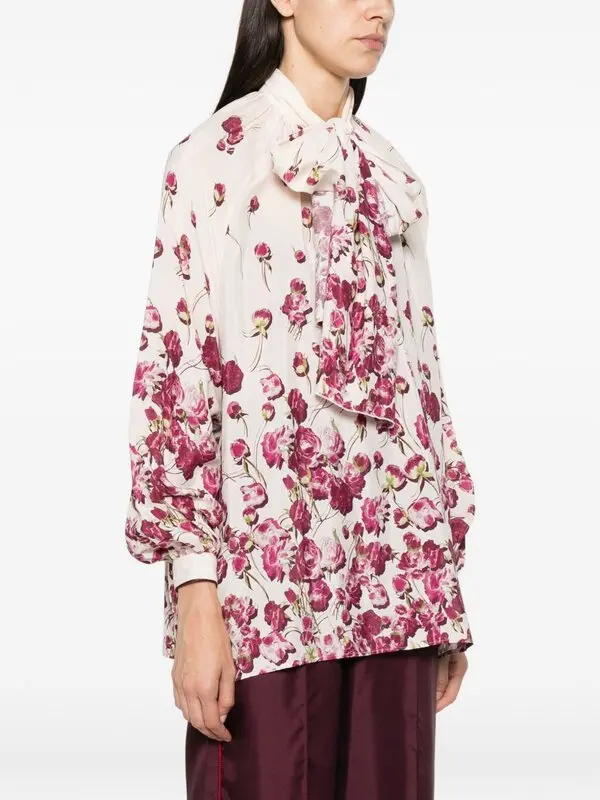 F.R.S FOR RESTLESS SLEEPERS Silk Blend Printed Shirt