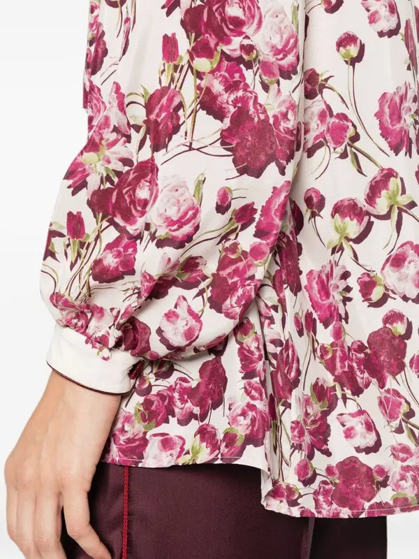 F.R.S FOR RESTLESS SLEEPERS Silk Blend Printed Shirt