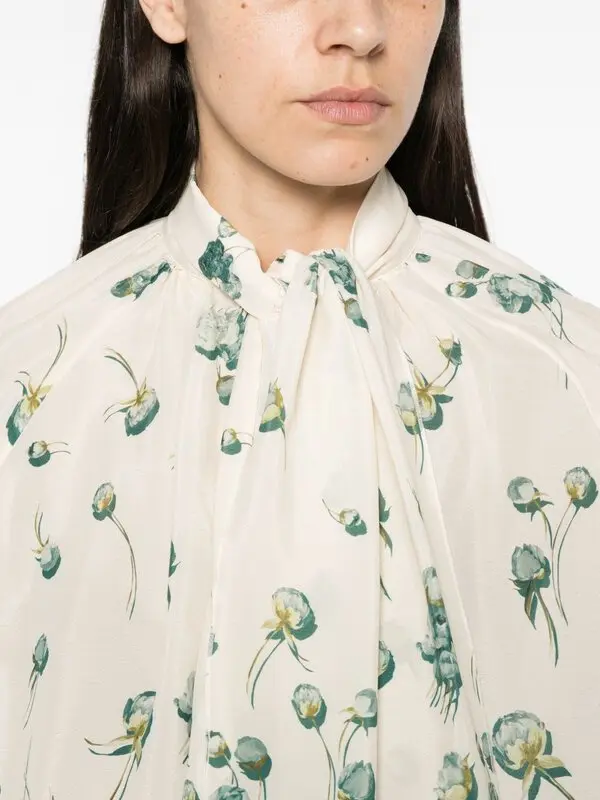 F.R.S FOR RESTLESS SLEEPERS Silk Blend Printed Shirt