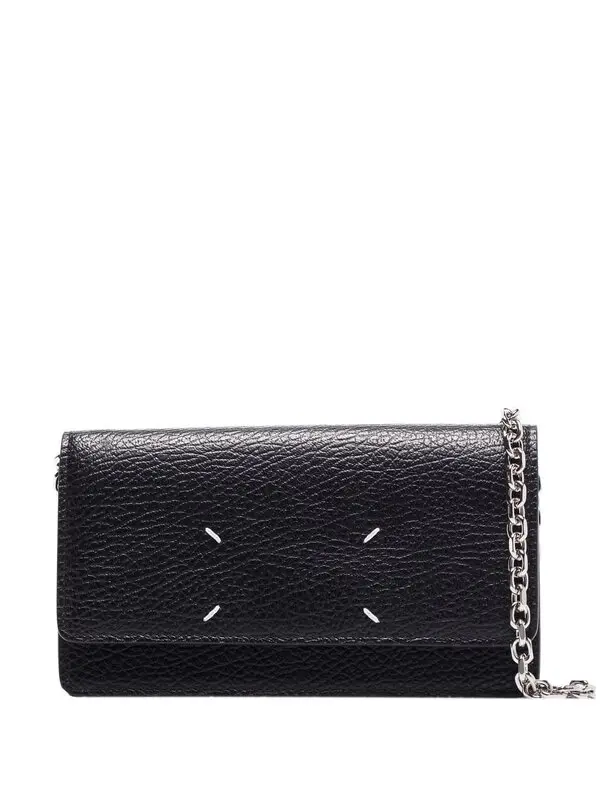 MAISON MARGIELA Mini Leather Shoulder Bag - Nero