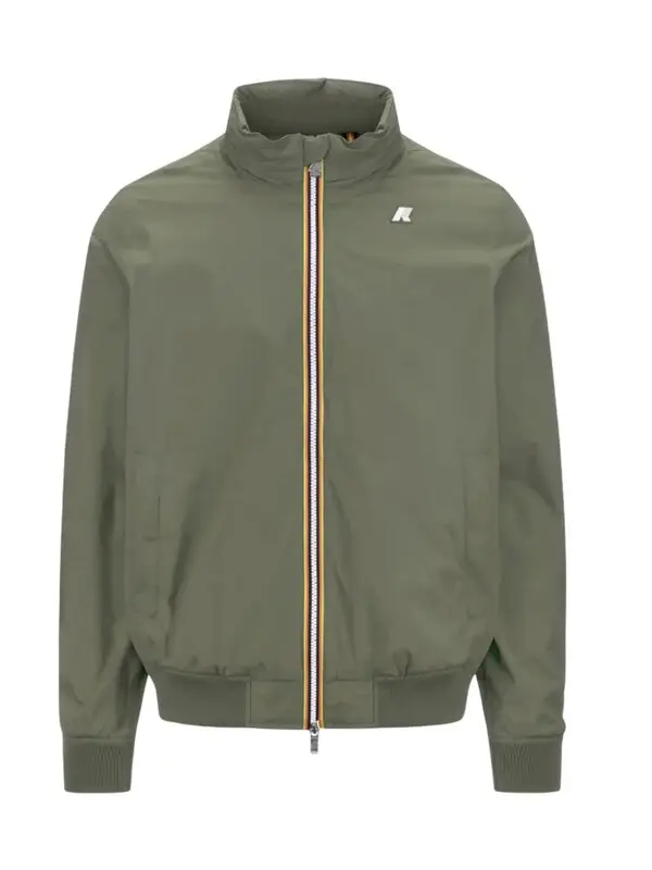 K-WAY Zip-up Windbreaker Jacket - Green