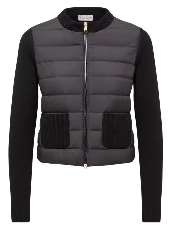 Moncler Down-filled Puffer Sweatshirt With Zip-front