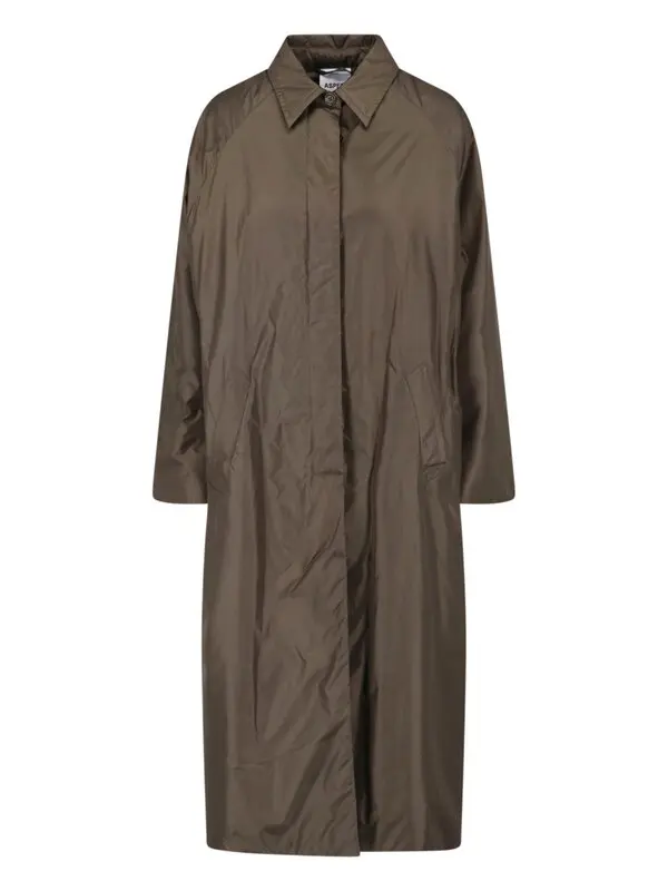 Aspesi 100% Polyamide Utility Jacket - Green
