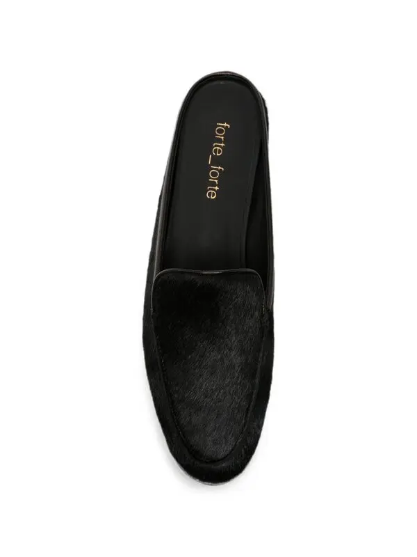 FORTE_FORTE Ponyskin Loafers