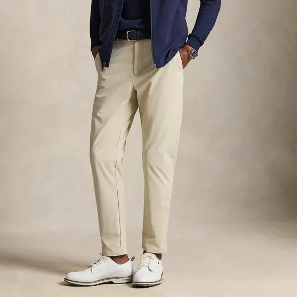 Ralph Lauren Tailored Fit Performance Pant - Basic Sand
