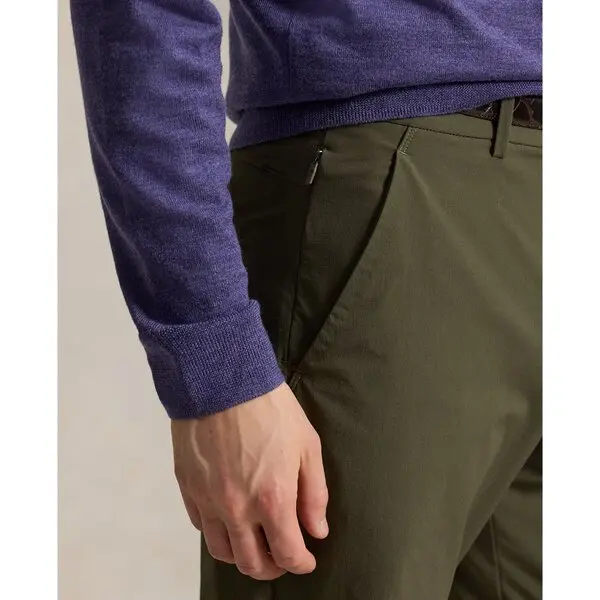 Ralph Lauren Tailored Fit Performance Trousers - Ranger Green