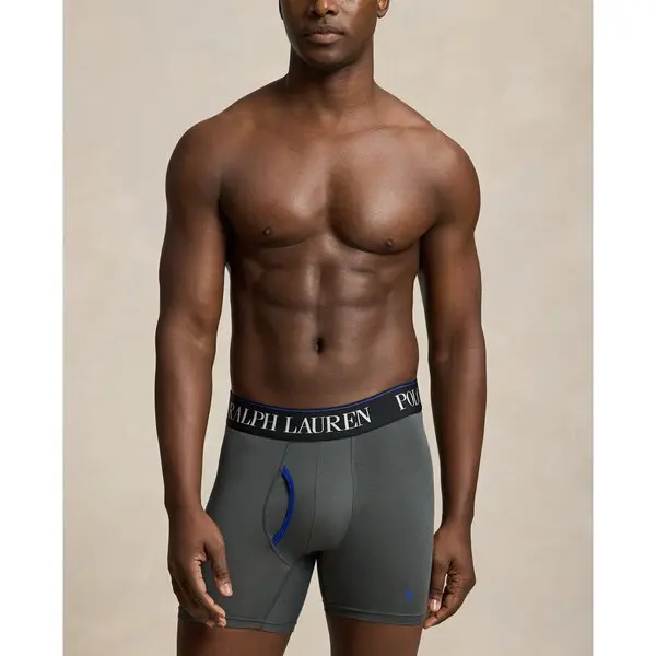 Ralph Lauren 4d-flex Microfiber Boxer Brief 3-pack