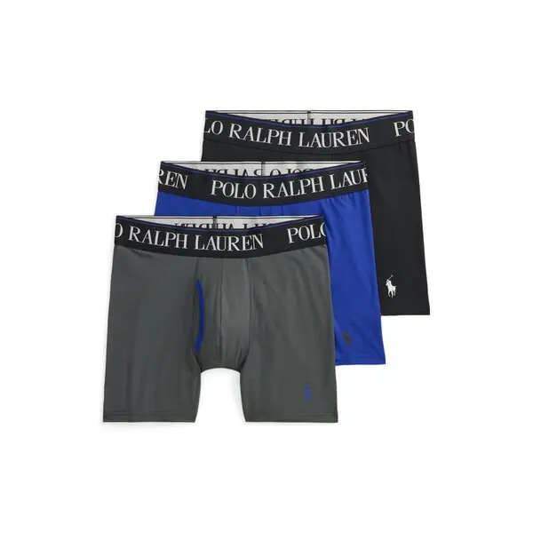 Ralph Lauren 4d-flex Microfiber Boxer Brief 3-pack