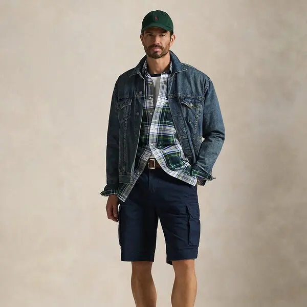 Ralph Lauren Gellar Classic Fit Twill Cargo Short - Aviator Navy
