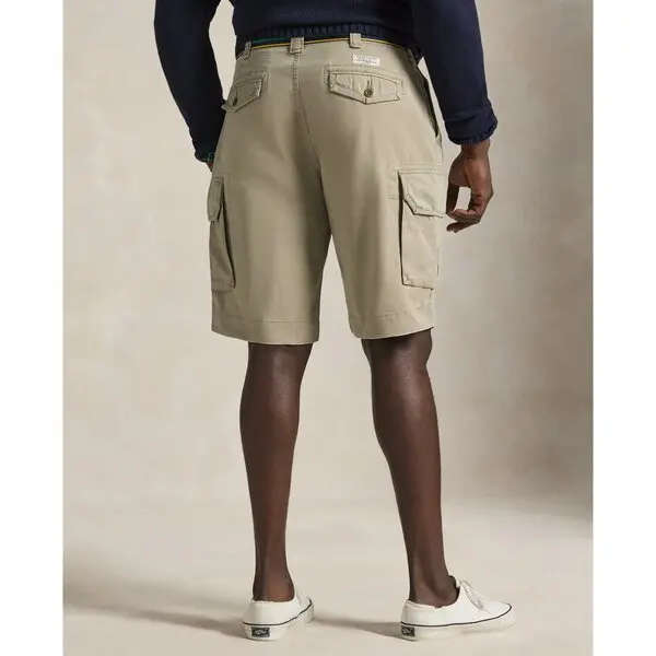 Ralph Lauren Classic Fit Twill Cargo Shorts - Tan