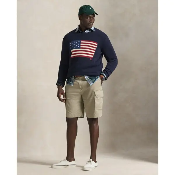 Ralph Lauren Classic Fit Twill Cargo Shorts - Tan