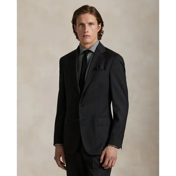 Ralph Lauren Polo Tailored Fit Wool Serge Suit - Charcoal