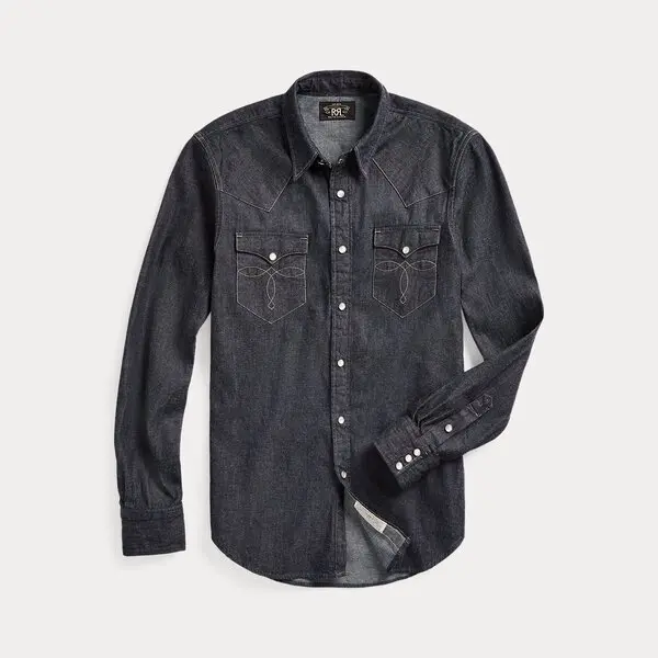 Ralph Lauren Slim Fit Denim Western Shirt