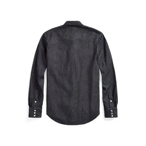 Ralph Lauren Slim Fit Denim Western Shirt