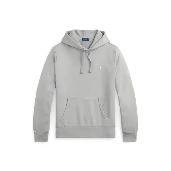 Ralph Lauren Loopback Fleece Hoodie - Soft Grey