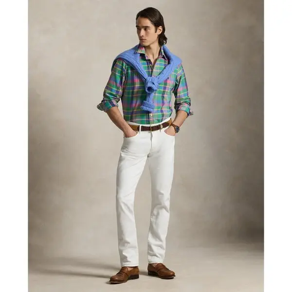 Ralph Lauren Classic Fit Plaid Chino Shirt